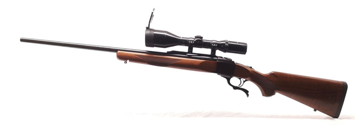 Einzellader Büchse Ruger - No. 1 - Note 2 - schöne Fallblockbüchse (E ...